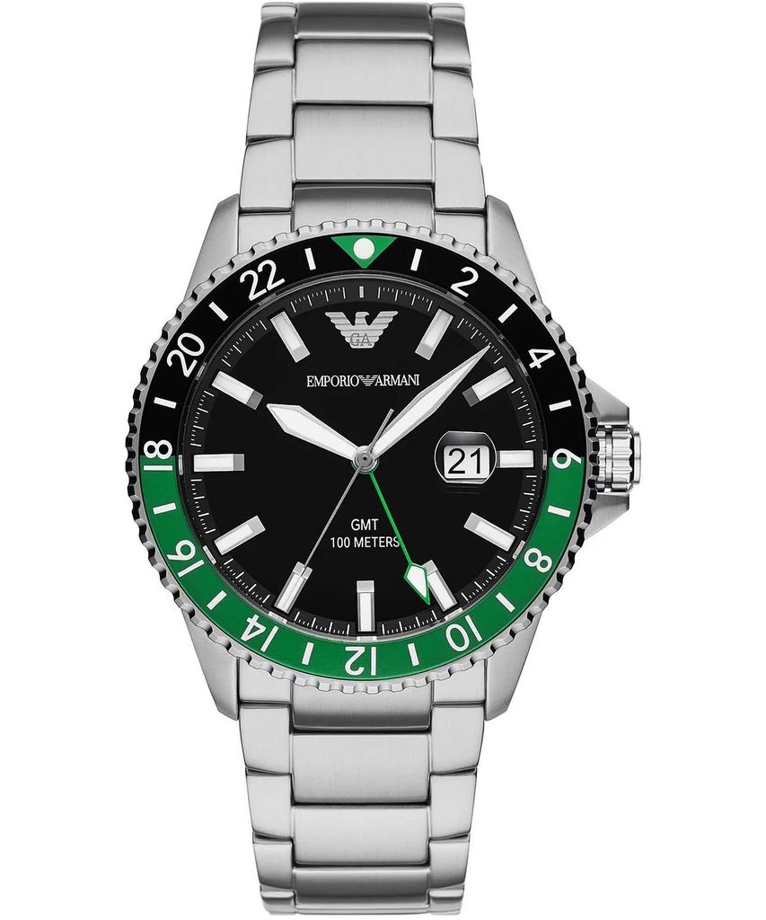 EMPORIO ARMANI AR11589 - Diver GMT Montre homme (zi112a)