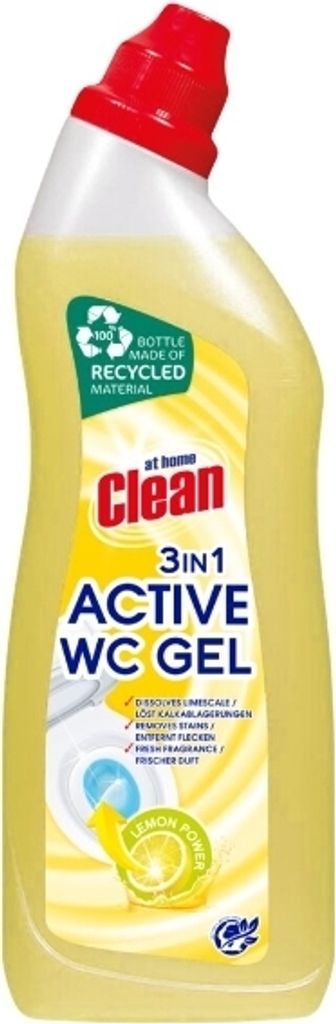 At Home clean, Active Lemon, Żel do czyszczenia toalet,