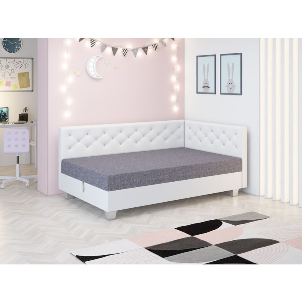 Jednolůžková postel 90x195 FREDERIKA PLUS 1 - | Kaufland.cz