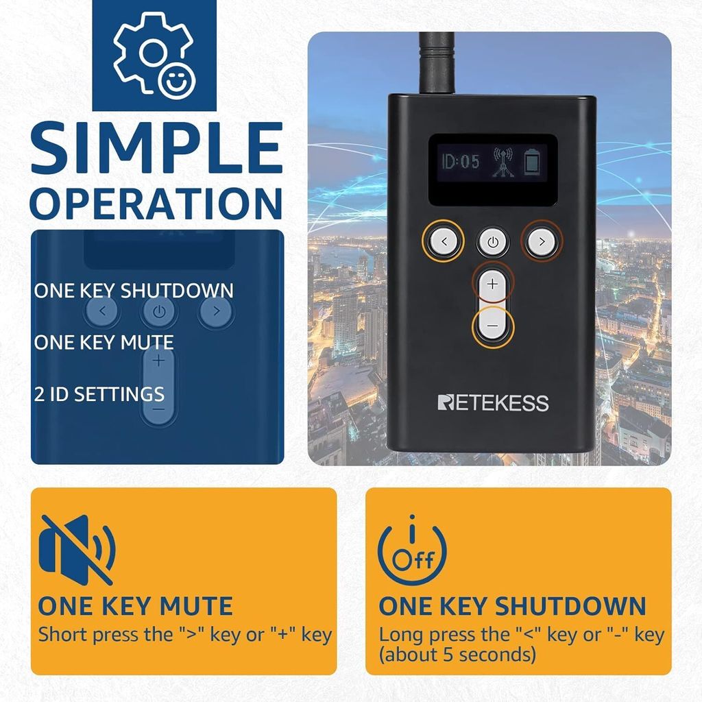 Retekess T130S Wireless Tour Guide | Kaufland.de