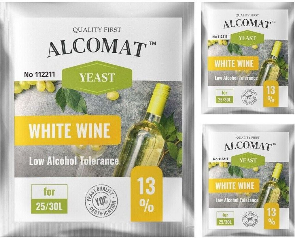 Weißweinhefe ALCOMAT White Wine Yeast LAT 13% | Kaufland.de