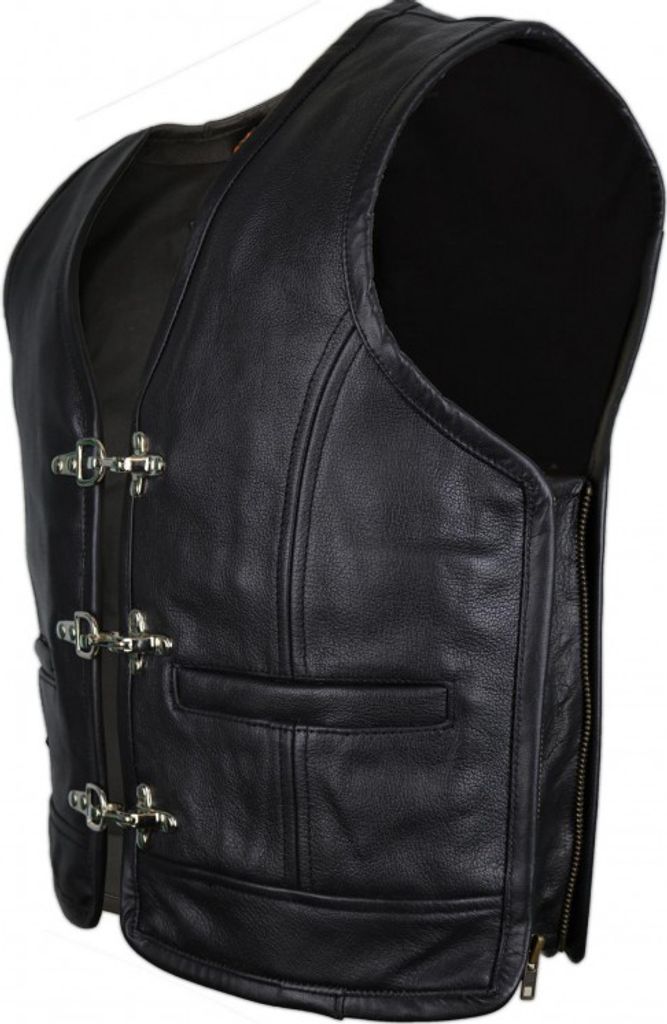 Biker Lederweste Lederkutte Kutte Rockerweste | Kaufland.de