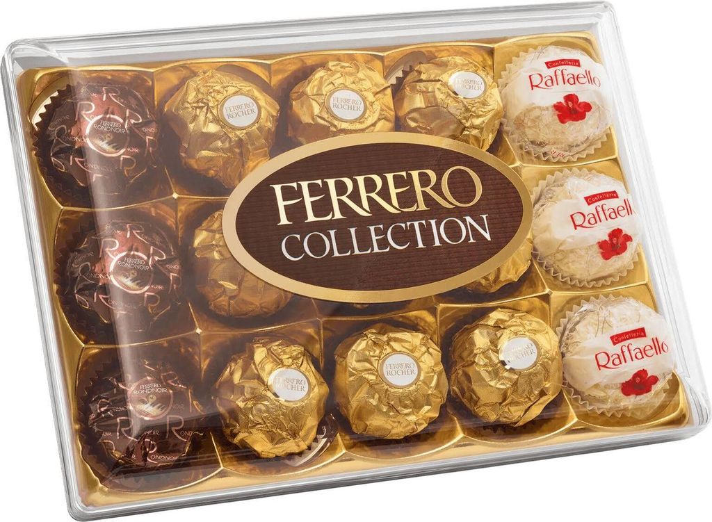 Ferrero Collection 15 Pralinen Rocher Raffalello Rondnoir