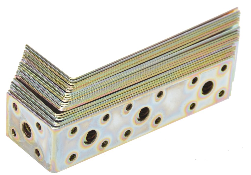 Aqbau® 10 x úhelníková spojka děrovaný plech | Kaufland.cz