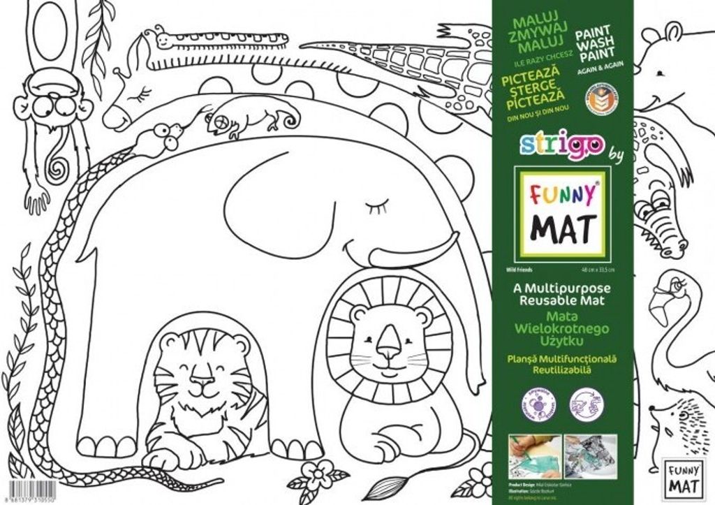 Transparente Strigo Funny Mat Safari 48x33,5 | Kaufland.de