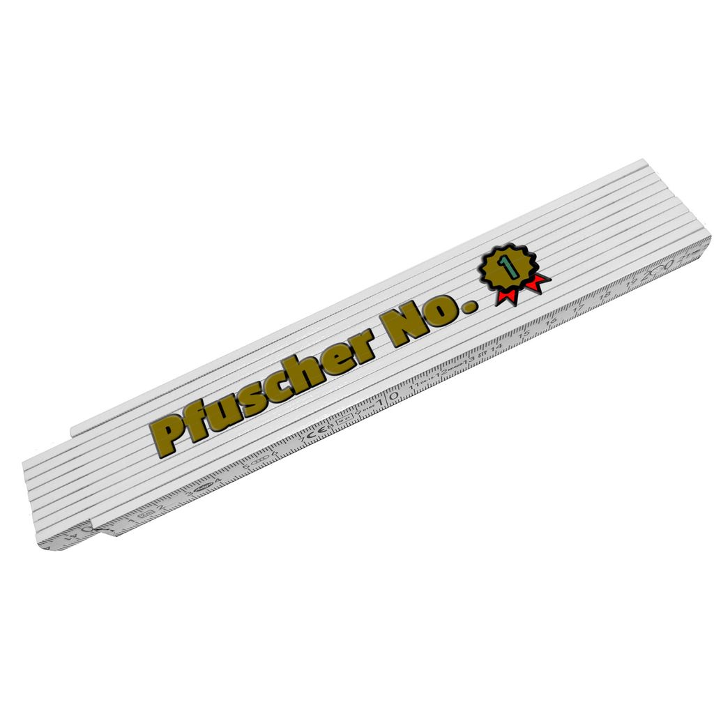 Meterstab aus Holz mit Spruch und Medaille: | Kaufland.de