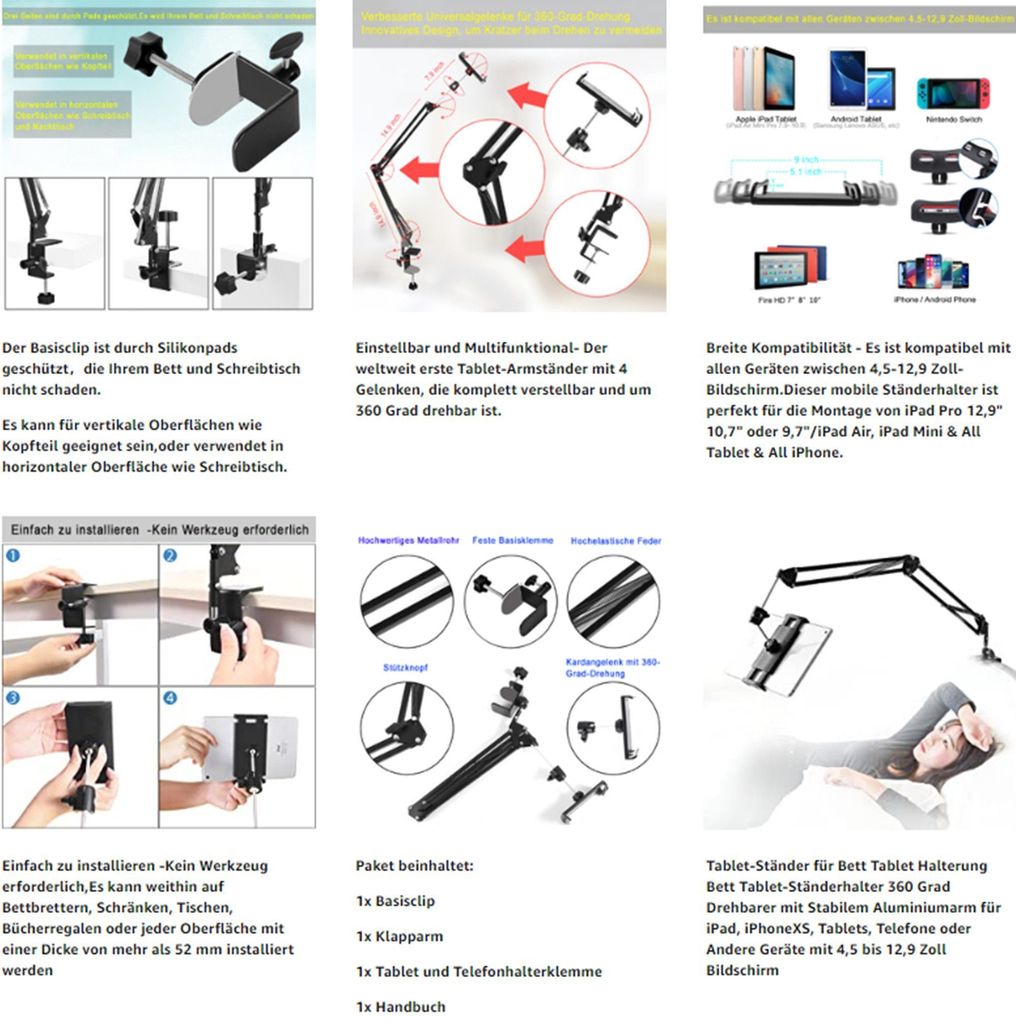 Tablet Halterung Bett Selber Machen
