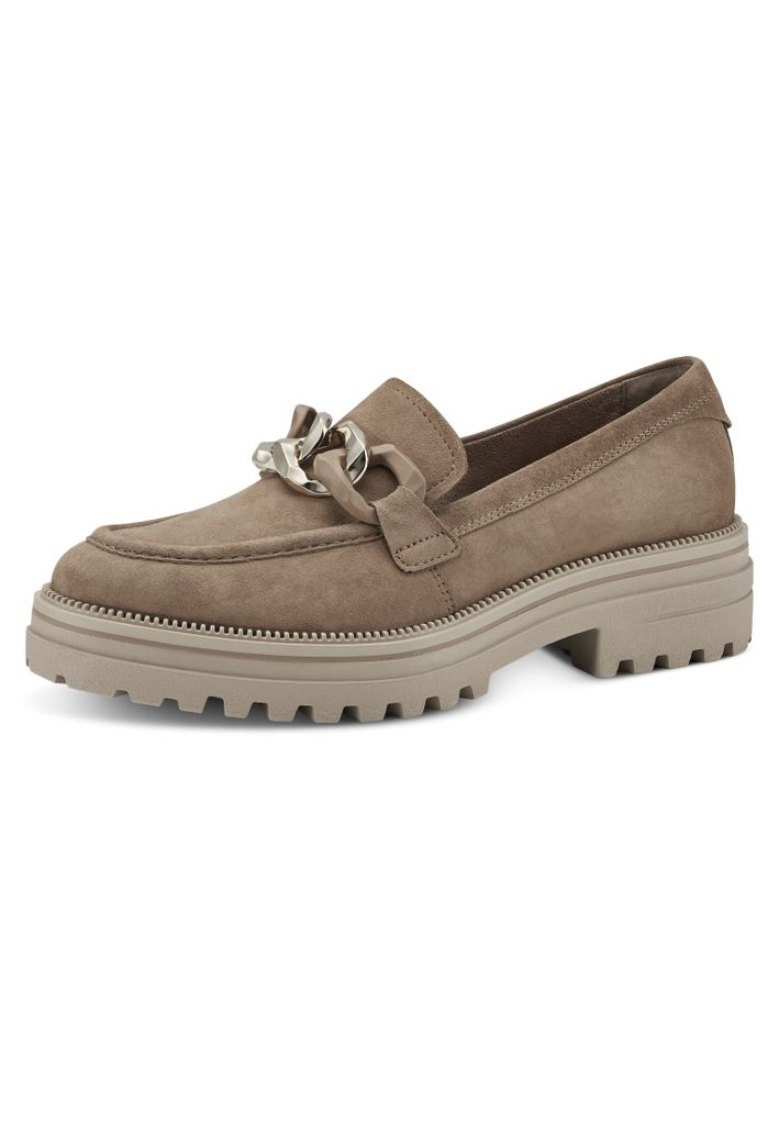 Tamaris Loafer Damen Rauleder Braun Größe: 40