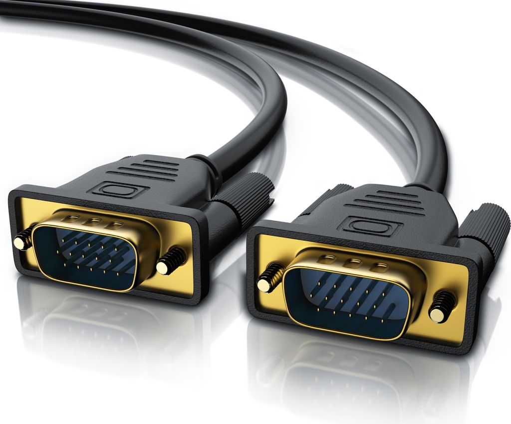 Primewire câble moniteur VGA / connecteur 15 pins (D-Sub)