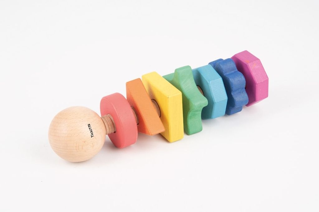 TickiT RAINBOW WOODEN SHAPE TWISTER | Kaufland.de