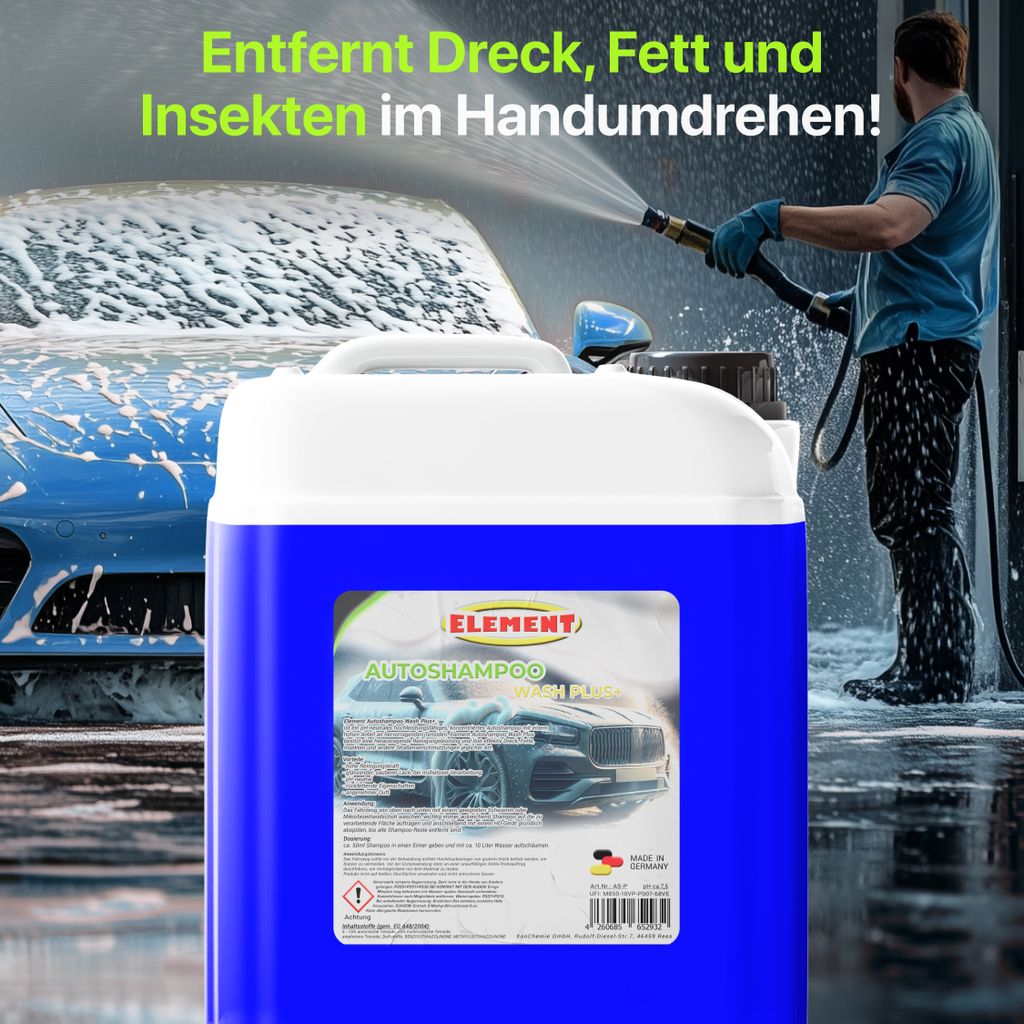 Element Autoshampoo Wash PLUS | 5 Liter | | Kaufland.de