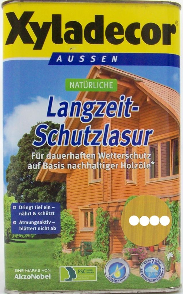 Xyladecor natürliche Langzeit-Schutzlasur 4 L | Kaufland.de