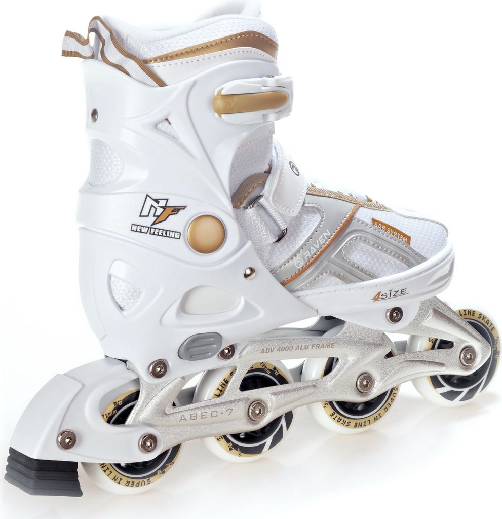 Raven Inliner Pulse White/Gold 40-43 | Kaufland.de