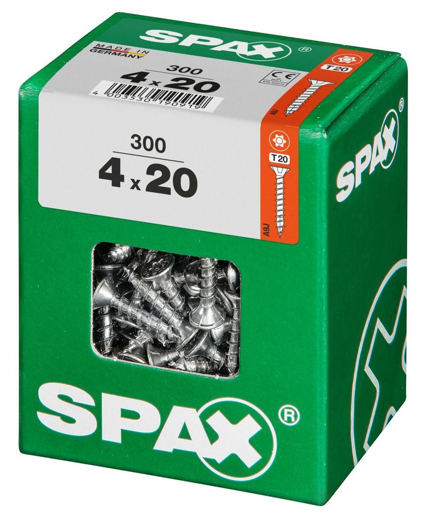Spax Universalschrauben 4.0 x 20 mm TX 20 - | Kaufland.de