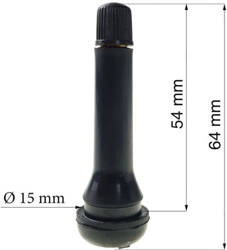 100 Stück TR418 Gummiventile Ventil 418 | Kaufland.de