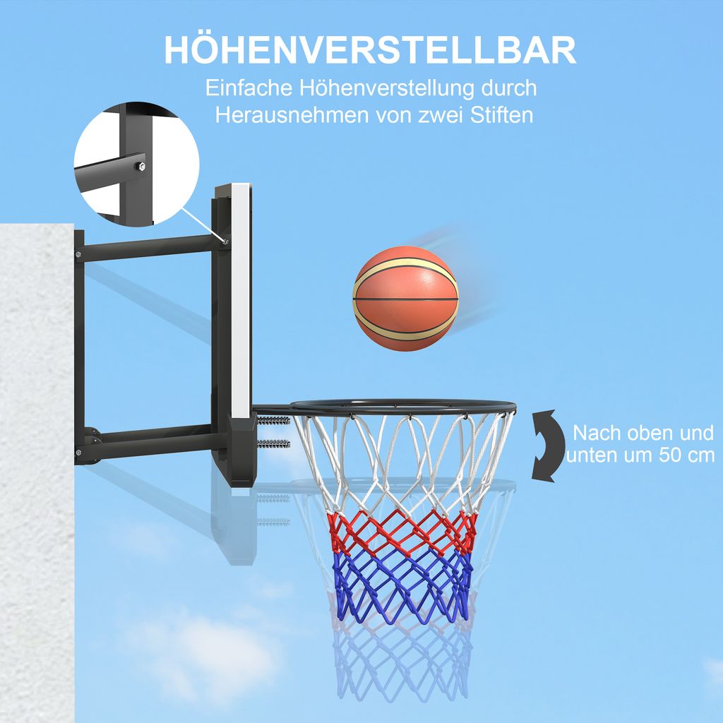 SPORTNOW Basketballkorb mit Rückwand für | Kaufland.de