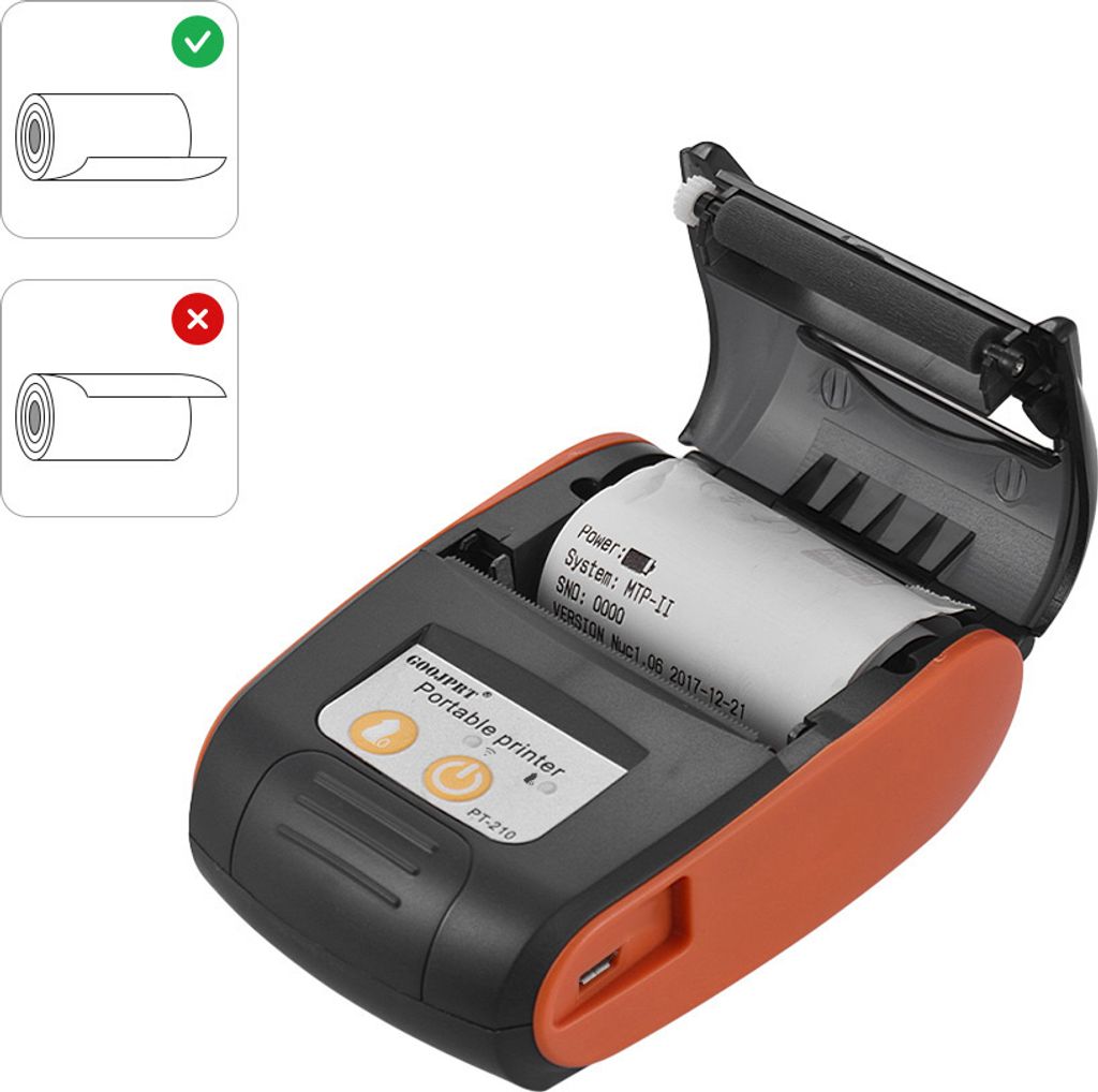 GOOJPRT PT-210 Thermodrucker 58mm | Kaufland.de