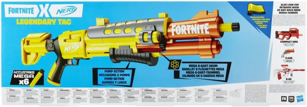 Nerf Fortnite Legendárny Tac Detské pištole | Kaufland.sk