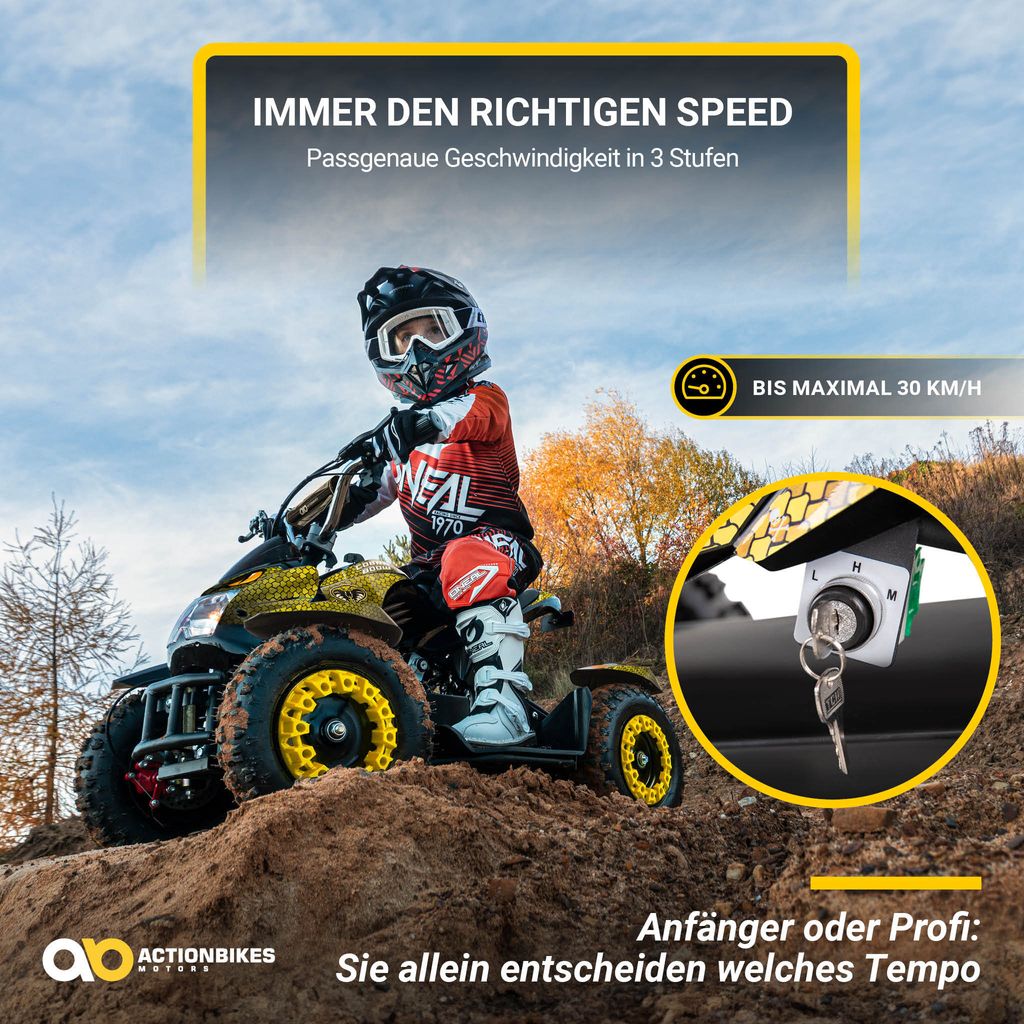Elektro Kinderquad Cobra | 800 Watt - Pocket | Kaufland.de