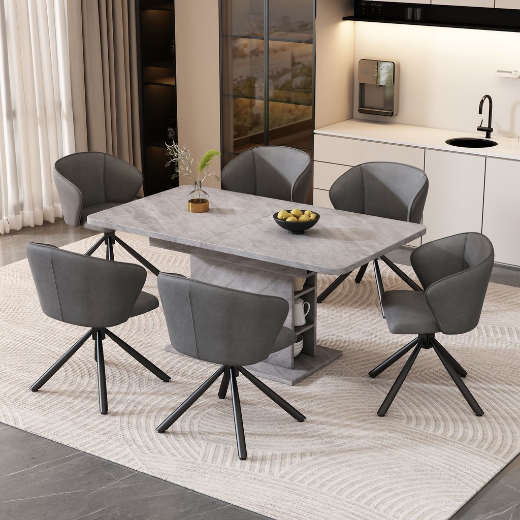 Spannende Esszimmerstã¼hle Drehbar 6er Set Bilder