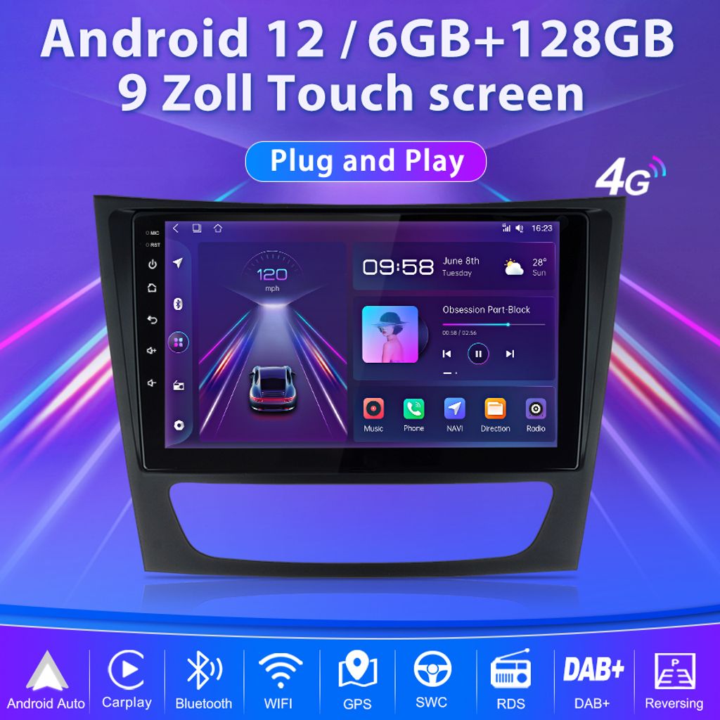 4G SIM 6+128G Zabudované navigačné zariadenia | Kaufland.sk