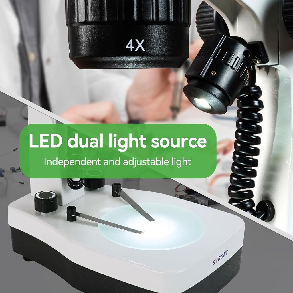 Svbony SM403 Binokulární stereomikroskop, | Kaufland.cz