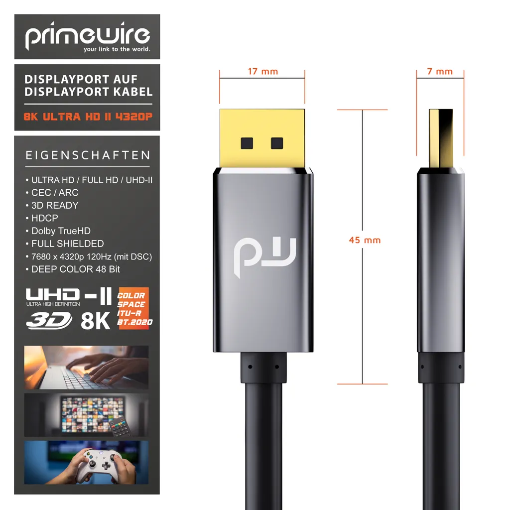 Primewire Premium DisplayPort auf DisplayPort | Kaufland.de