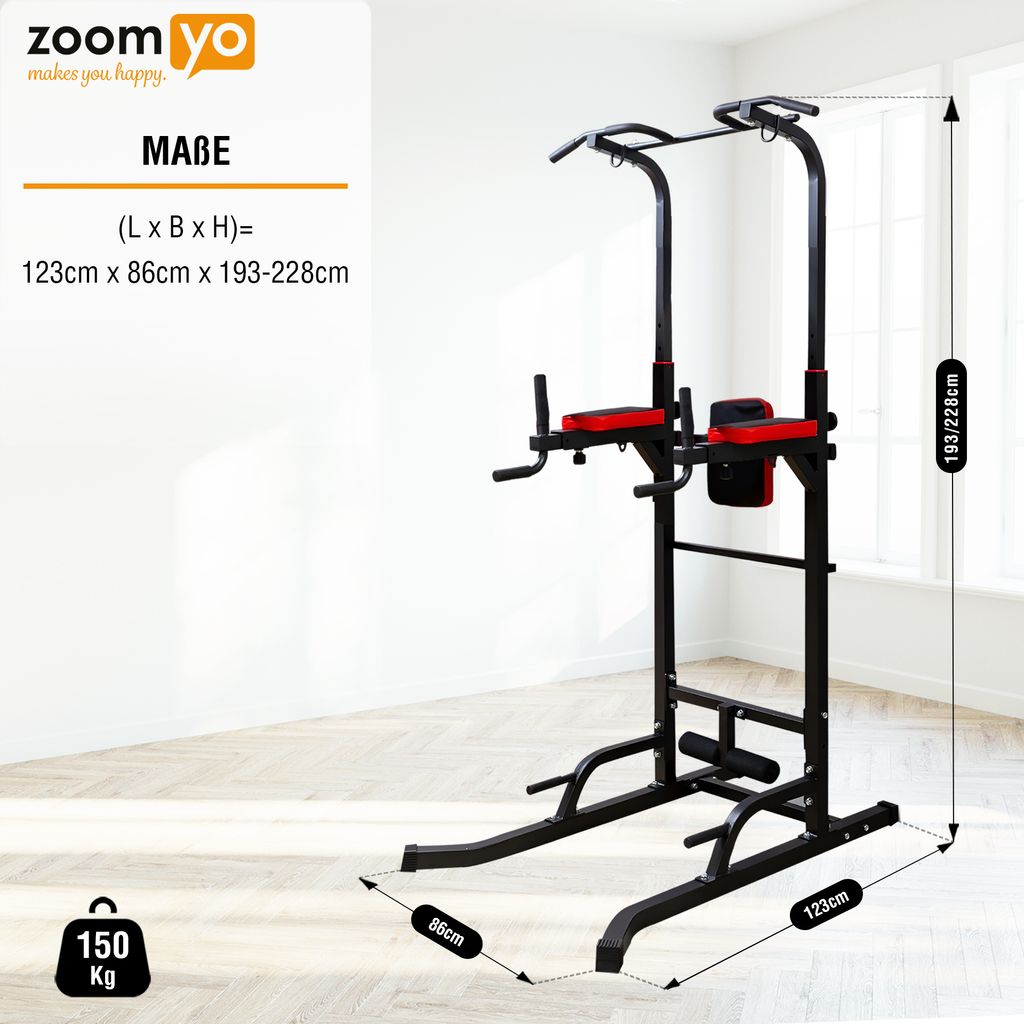 Zoomyo 7in1 Trainingsstation Power Tower | Kaufland.de