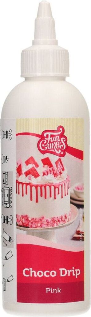 FunCakes Choco Drip Rosa / Pink 180 g
