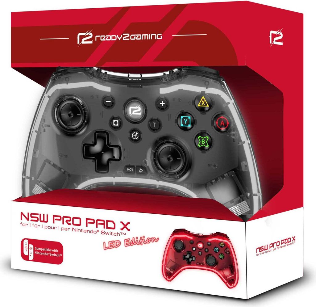 ready2gaming Nintendo Switch Pro Pad X-LED | Kaufland.de