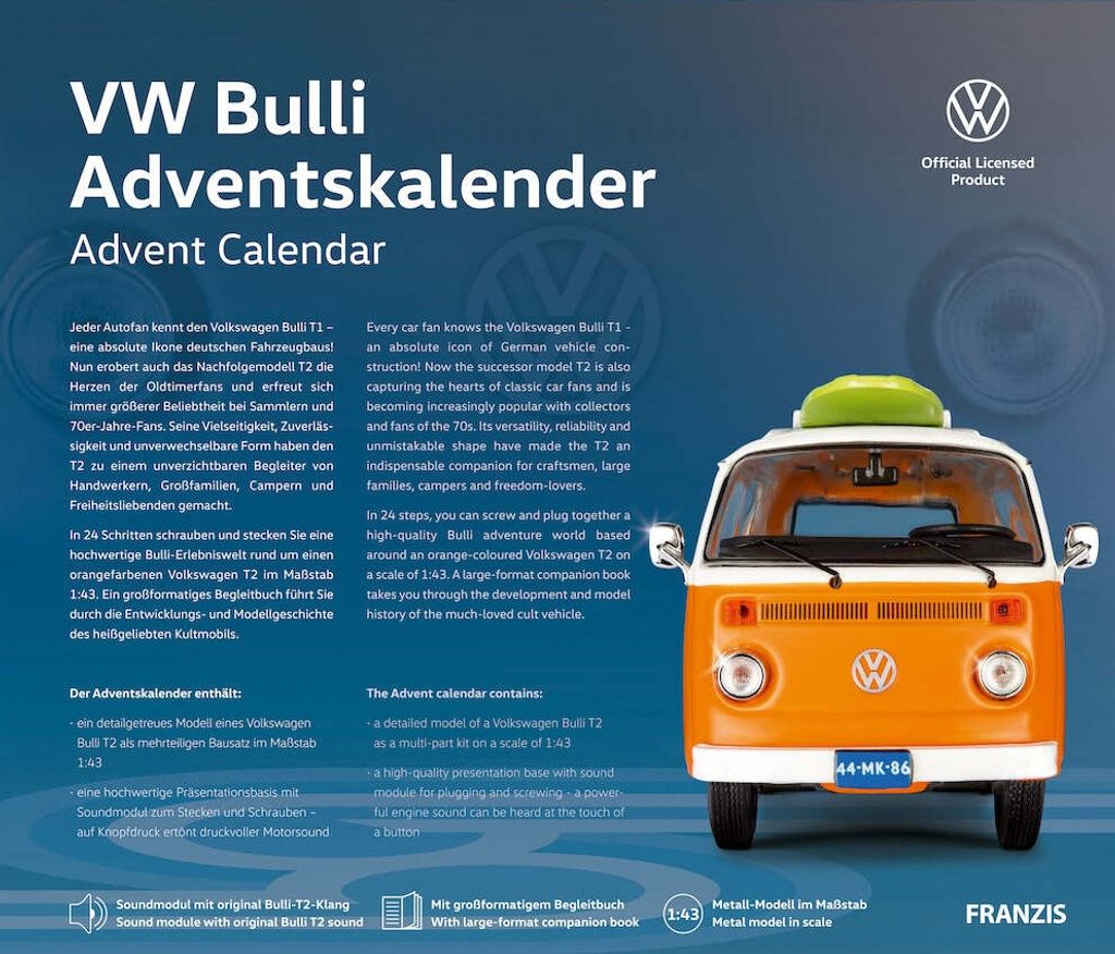 FRANZIS 67223 - VW Bulli Adventskalender | Kaufland.de