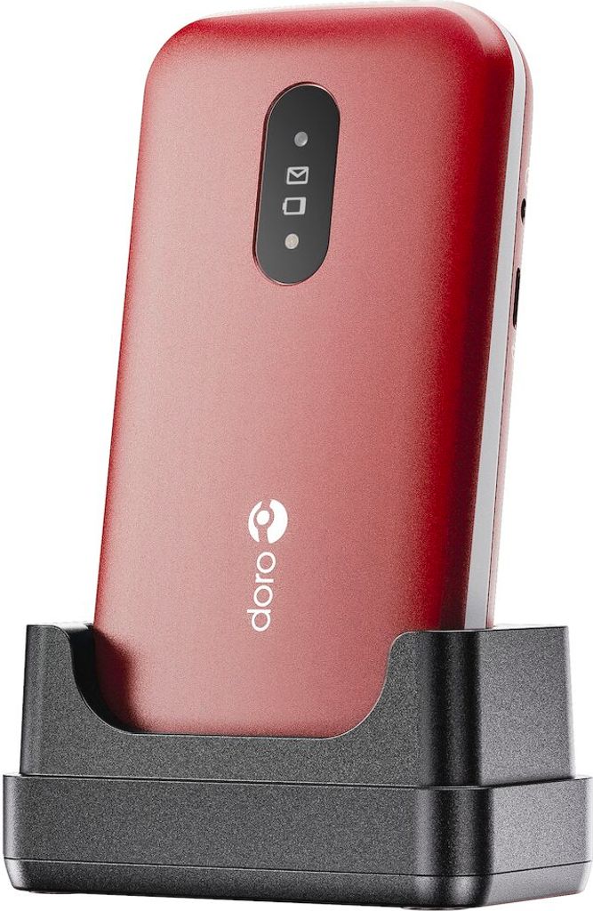Doro 2820 4G ohne Netzteil rot (380553) Handys