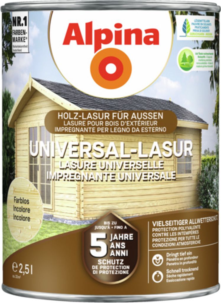 Alpina Universal-Schutz Farblos 2,5 Liter | Kaufland.de