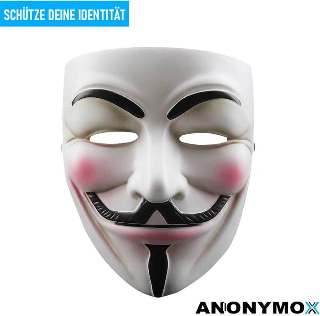 ANONYMOX Guy Fawkes Maska Anonymous Vendetta | Kaufland.cz