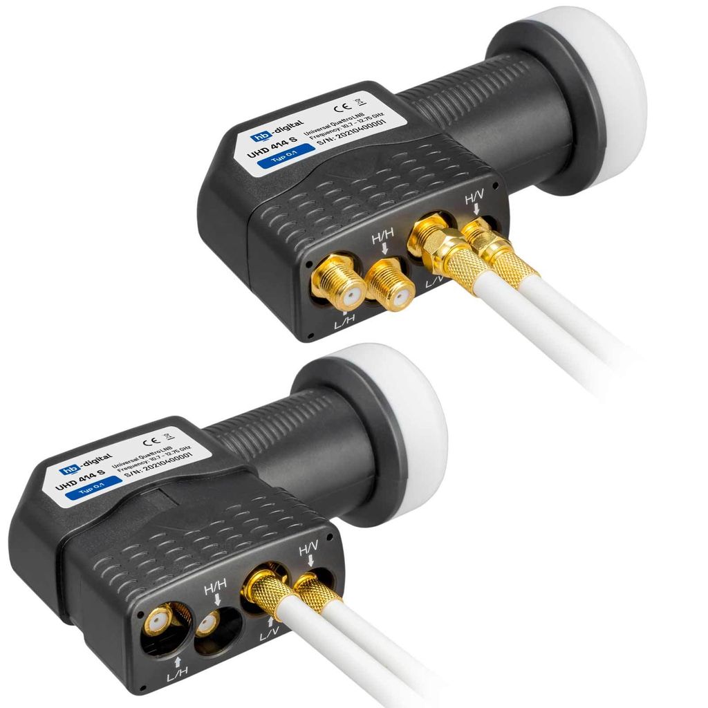hb-digital LNB Quattro UHD 414 S für | Kaufland.de