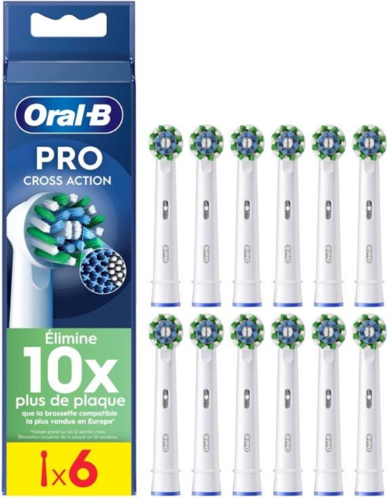 Oral-B Pro CrossAction Aufsteckbuersten | Kaufland.de