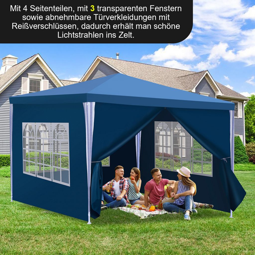 Fiqops Pavilony a párty stany 3x3m Odolný | Kaufland.cz