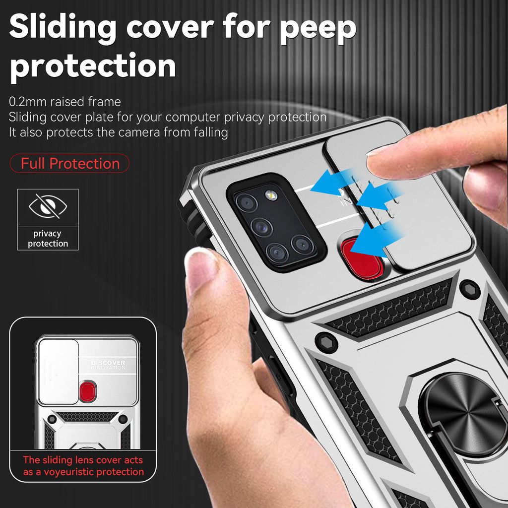 Galaxy A21S Hülle mit Schiebe Kamera Schutz | Kaufland.de