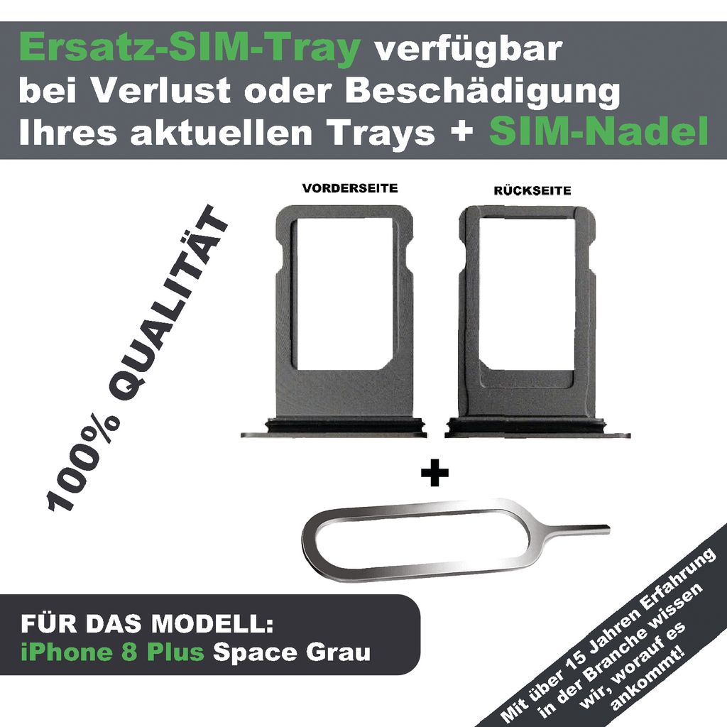 iPHONE 8 PLUS SIM KARTEN HALTER TRAY ADAPTER | Kaufland.de