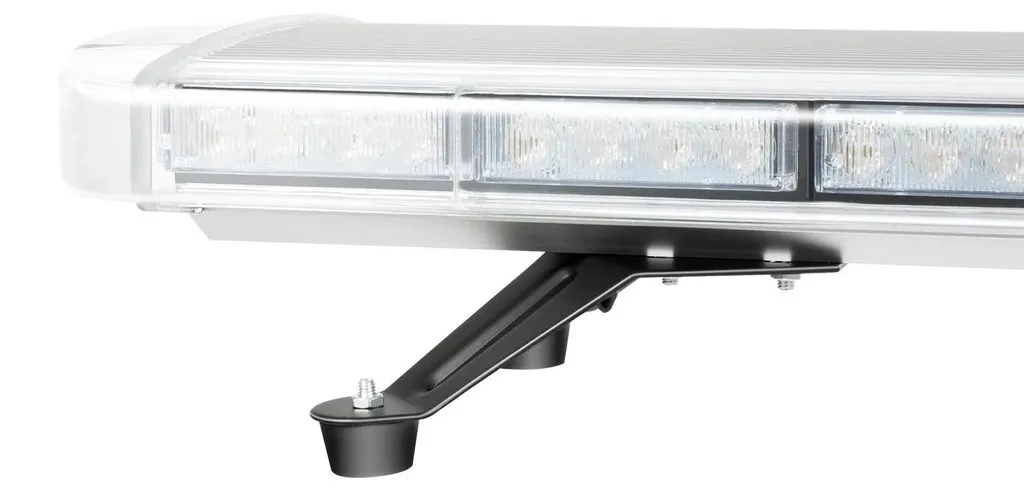 Rampe stroboscopique LED 96W jaune - Gyrophare de toit pour dépanneuse 12V