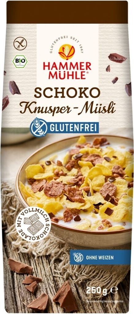Hammermühle Schoko Knusper-Müsli -- 250g | Kaufland.de