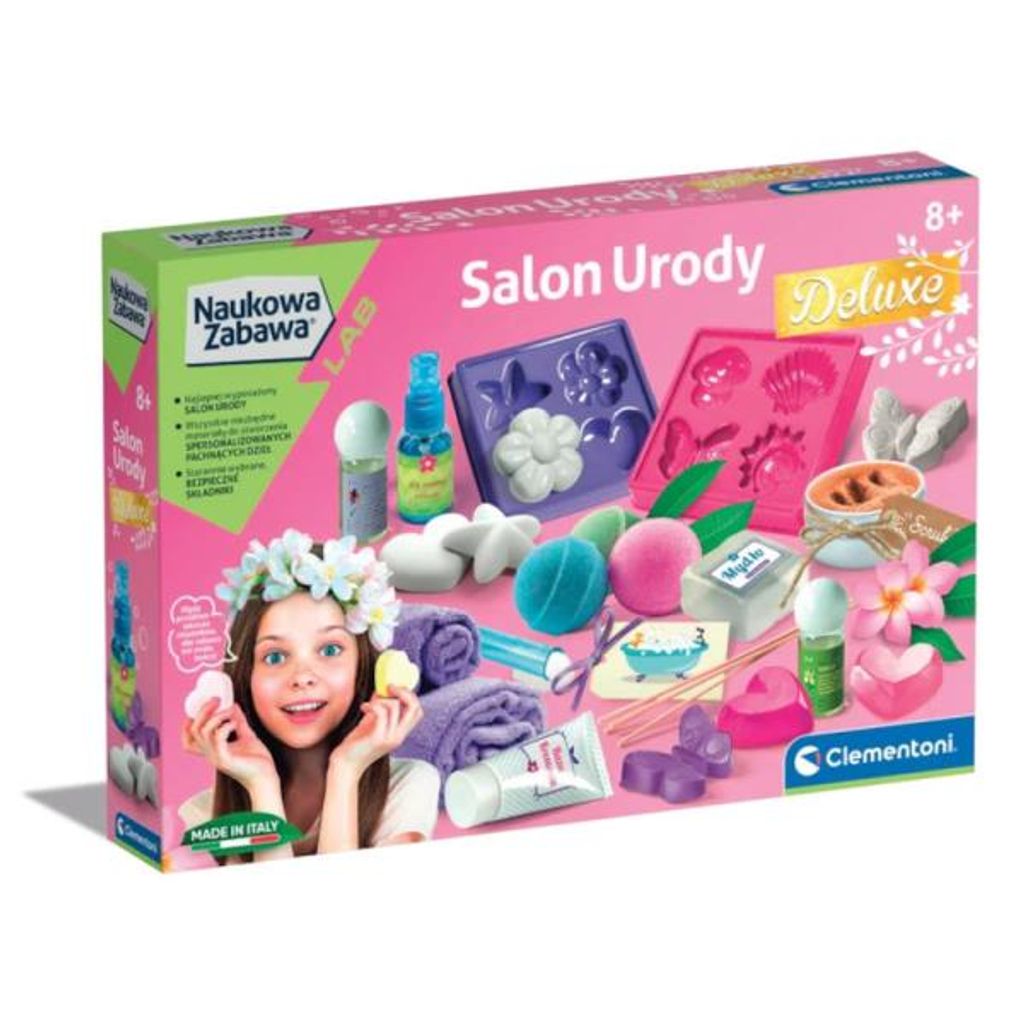 Clementoni Scientific Fun Deluxe Salón krásy 8+