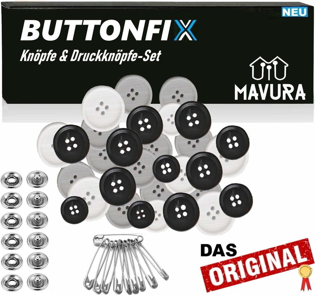 BUTTONFIX sada knoflíků zapínání knoflík | Kaufland.cz