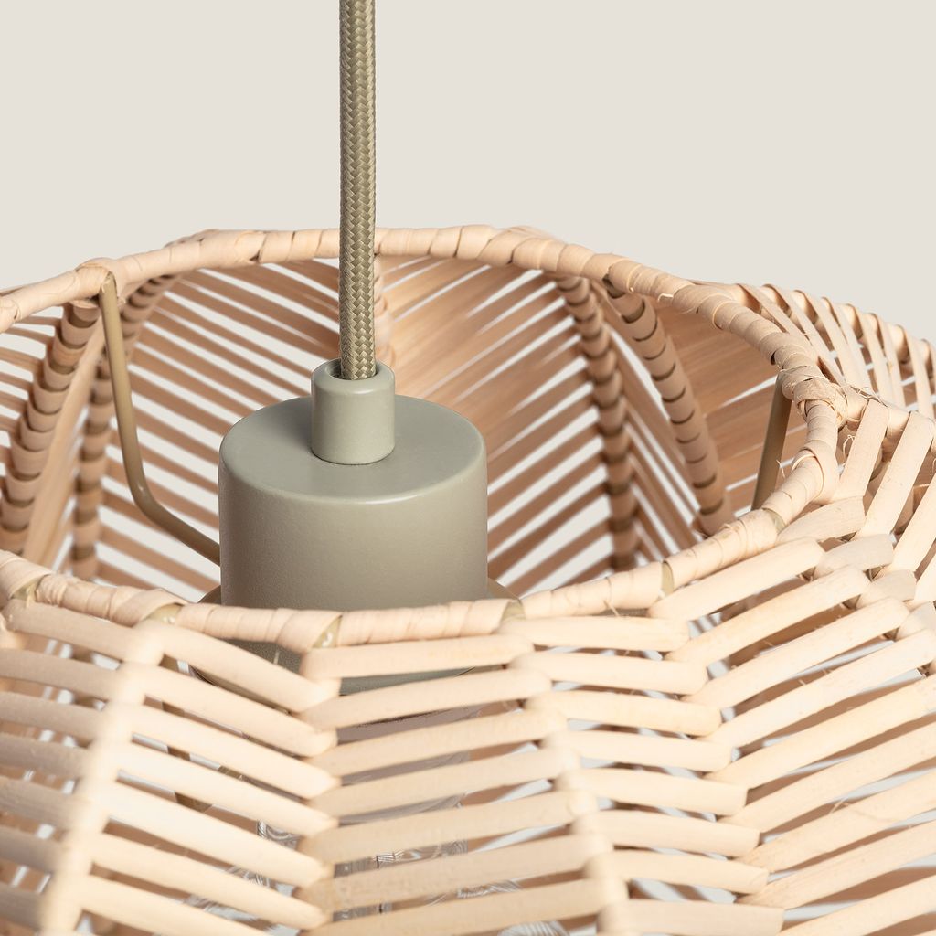 Pendelleuchte Rattan Tobonga Natürlich | Kaufland.de