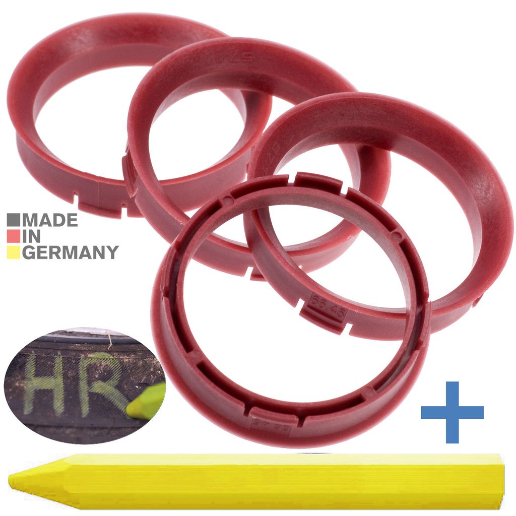 4X Zentrierringe 66 5 X 57 1 Mm Rot Felgen Kaufland de
