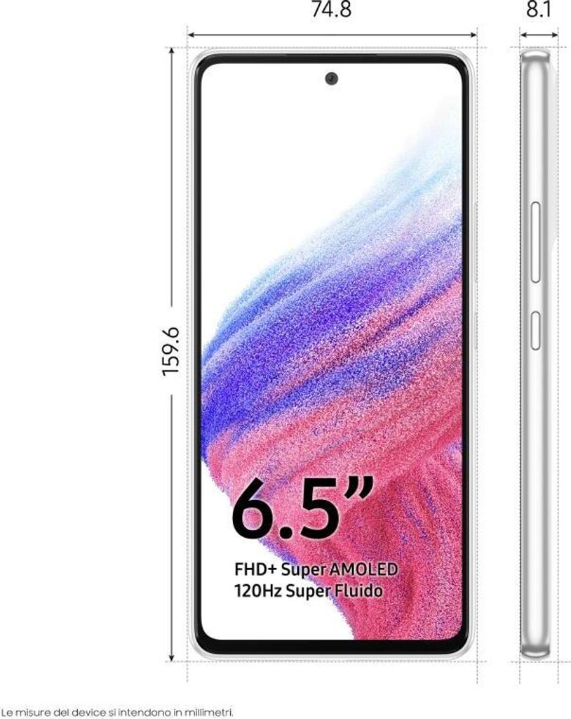 Samsung SM-A536B Galaxy A53 6+128GB 6,5" 5G | Kaufland.cz