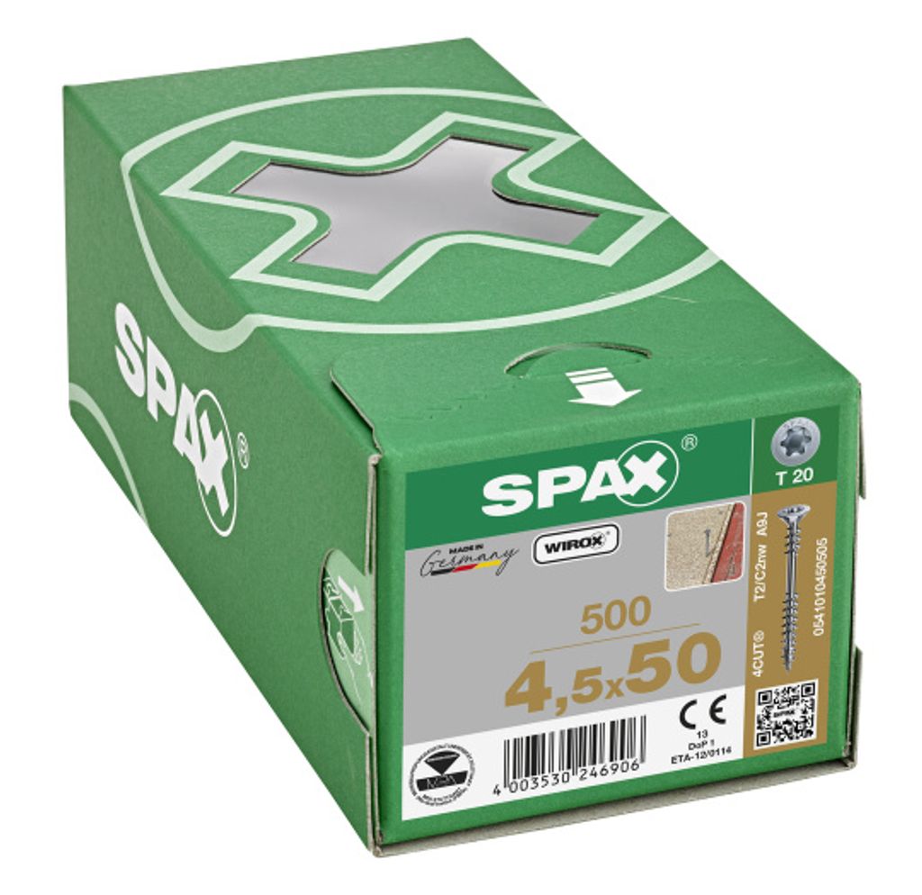 Spax ART 89015 Senkkopf Stahl geh. 4,5 x 50 | Kaufland.de