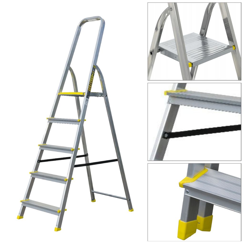 MELMAX - ALULEITER 5-Stufen, Stehleiter bis | Kaufland.de