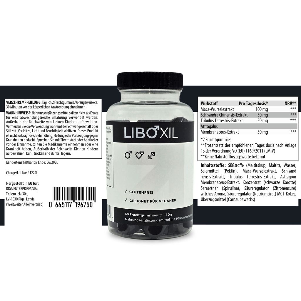 Liboxil Fruchtgummis (60 St) - Mehr Energie & | Kaufland.de