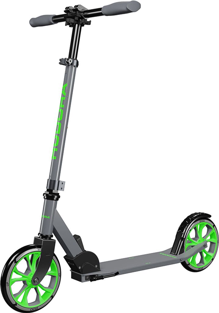 Hudora 14454 Scooter Up 200 grey/neongreen | Kaufland.de